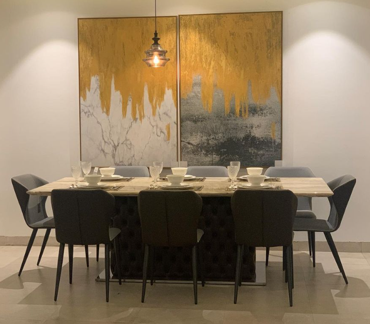 Modern Marble Dining Table – Coppice Furniture