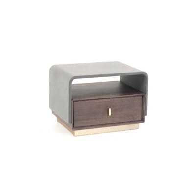 Curve Edges Bed Side Table – Coppice Furniture