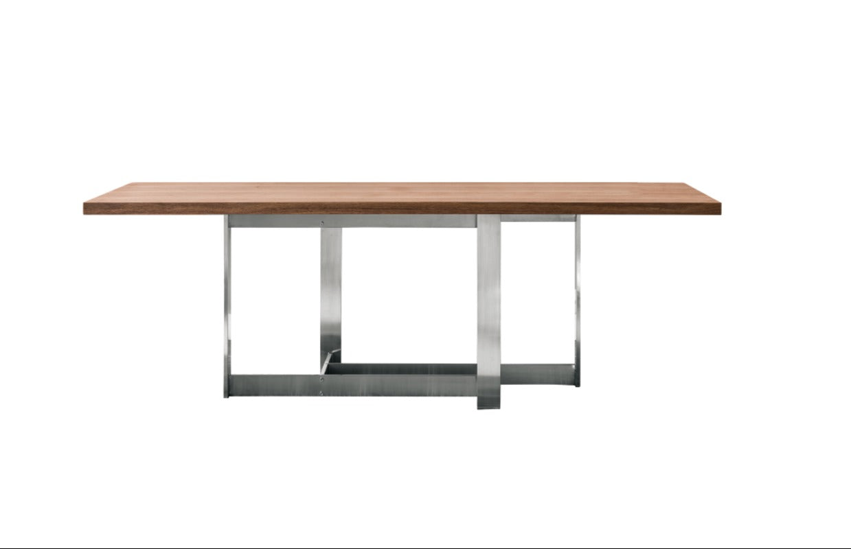 Solid Wood Table Clean Style – Coppice Furniture